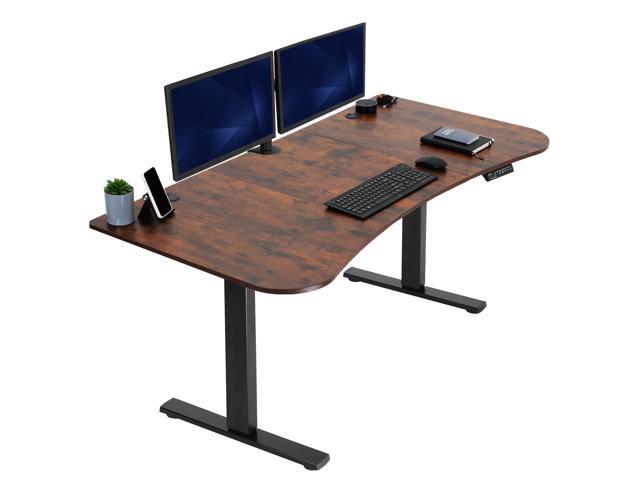 Click here for VIVO Electric 63 x 32 Standup Desk  Rustic Vintage... prices