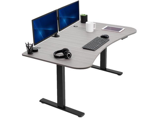 Click here for VIVO Electric 63 x 32 Standup Desk  Dark Gray Tabl... prices