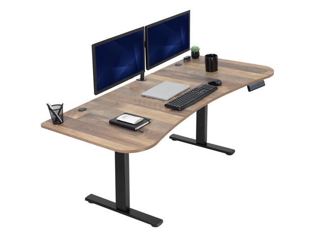 Click here for VIVO Electric 63 x 32 Standup Desk  Reclaimed Wood... prices