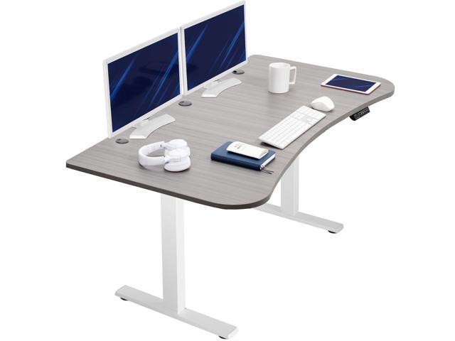 Click here for VIVO Electric 63 x 32 Standup Desk  Dark Gray Tabl... prices