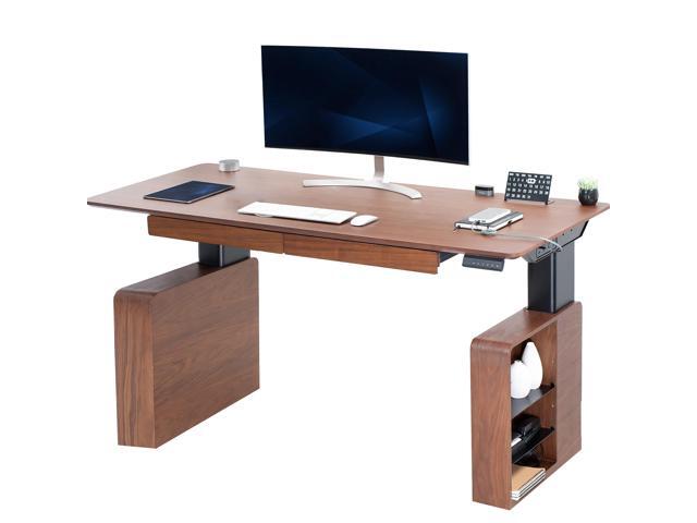 Click here for VIVO Walnut 71 x 30 Dual Motor Electric Executive... prices