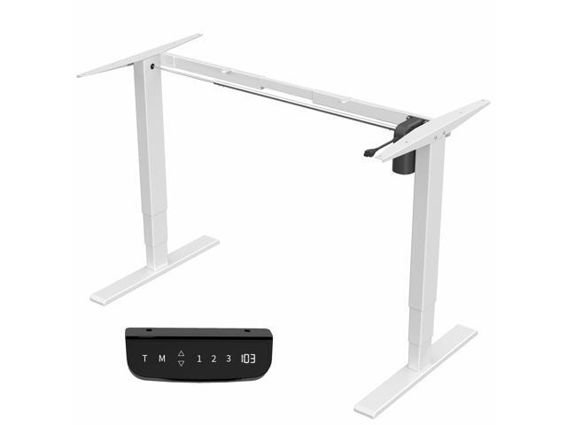 Click here for VIVO White Electric Stand Up Desk Frame Workstatio... prices