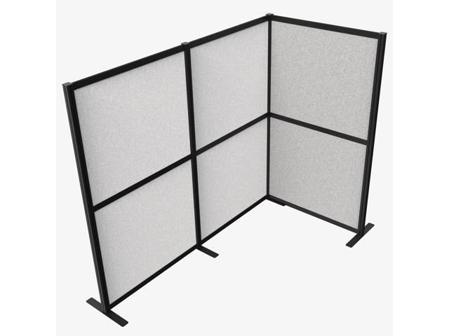 Click here for VIVO L-Shaped Modular Wall System  3 Panels  Offic... prices