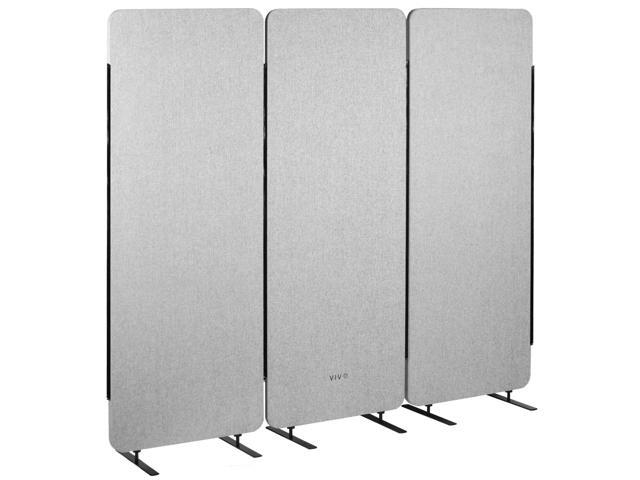 Click here for VIVO Gray 73 x 66 inch Privacy Panel Office Partit... prices