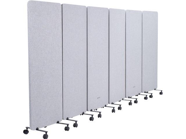 Click here for VIVO Gray 145 x 66 inch Mobile Privacy Panel Offic... prices