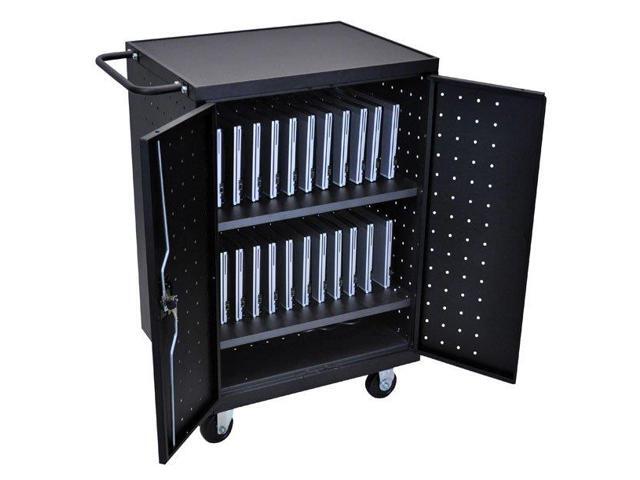 Click here for Luxor Black 24 Laptop Computer Charging Cart prices