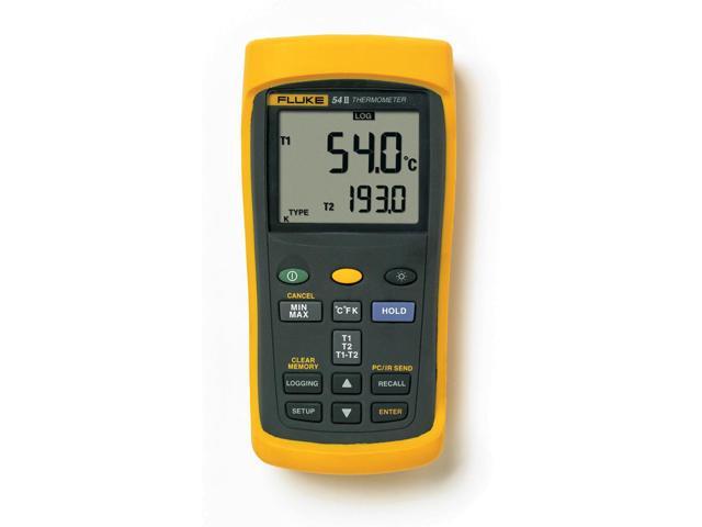 Click here for Fluke 54-2 B 60HZ Dual Input Thermometer with USB... prices