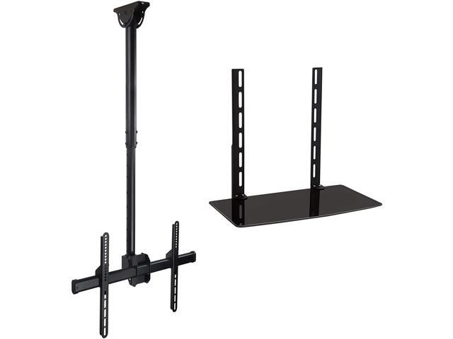 Click here for Mount-It Ceiling TV Mount Bracket with AV Shelf Bu... prices