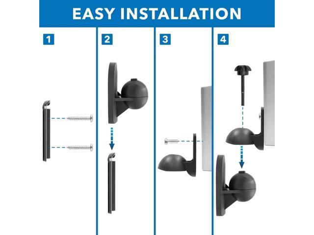 Click here for Mount-It! Dual Low Profile Universal Speaker Wall... prices