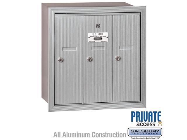Click here for Salsbury 3503ASU Vertical Mailbox - 3 Doors - Alum... prices