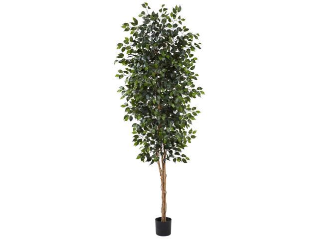 Click here for Nearly Natural 5427 8 ft. Ficus Tree With 1512 Lea... prices