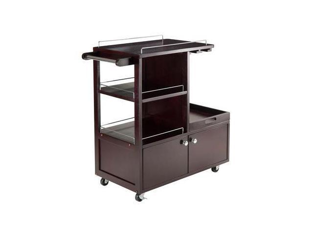 Click here for Winsome Wood Galen Entertainment Cart prices
