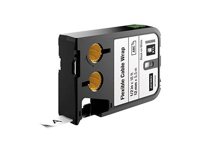 Click here for DYMO 1868806 0.5 12 mm Nylon Label Tape Black/Whit... prices