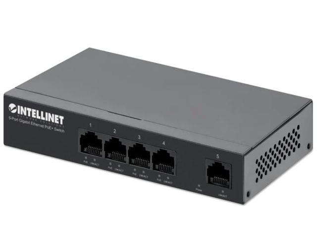 Click here for Intellinet 5-Port Gigabit Ethernet PoE+ Switch  Fo... prices