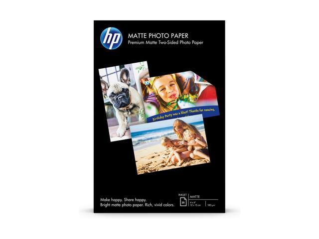 Click here for HP Matte Photo Paper-25 sht/4 x 6 in  6QH46A prices