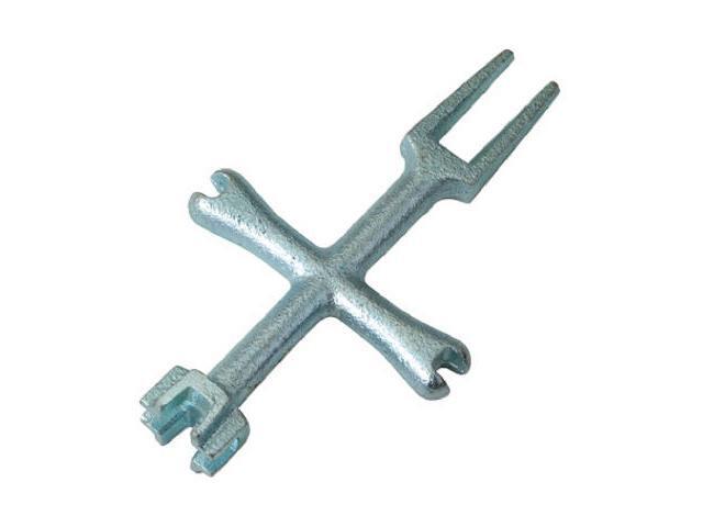 Click here for Aqua Plumb  C1106A  4 Way P. O. Plug Wrench prices