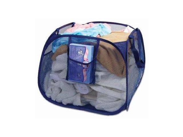 Click here for Pro Mart  3566074  Blue  Pyramid Pop Up Hamper  Wi... prices