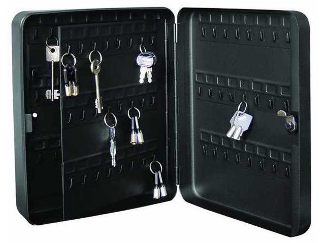 Click here for TSS  KC96  Black  96 Hooks  Metal Key Cabinet With... prices