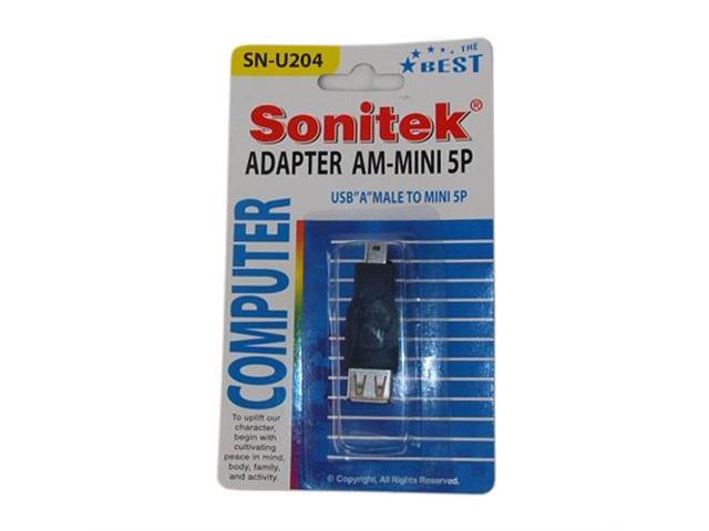 Click here for Sonitek SN-U204 AM-MINI 5P USB Adapter USB A Male... prices