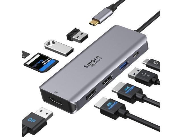 Click here for USB C Docking Station Dual Monitor  9 in 1 USB C T... prices