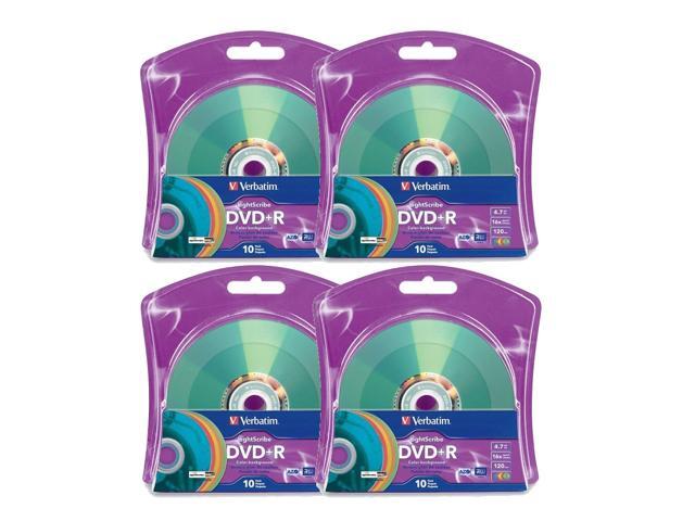 Click here for Verbatim Assorted Colored LightScribe DVD+R 16x Re... prices