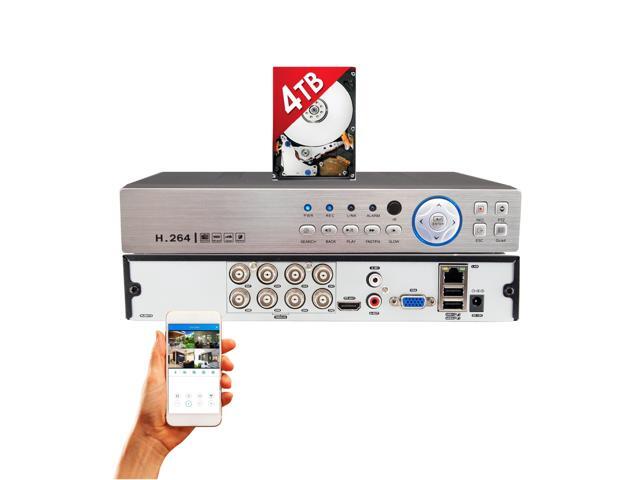 Click here for Evertech 8 channel DVR with 4TB Hard Drive H.265 H... prices