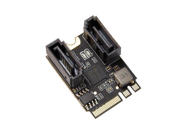Click here for 2 Ports NON-RAID SATA III 6gb/s to M.2 A+E Key 22x... prices