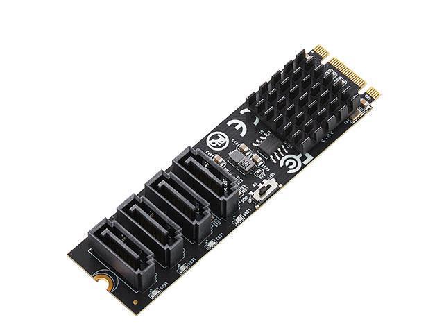 Click here for 4 port RAID SATA III 6Gbp/s to M.2 B+M Key Adapter... prices