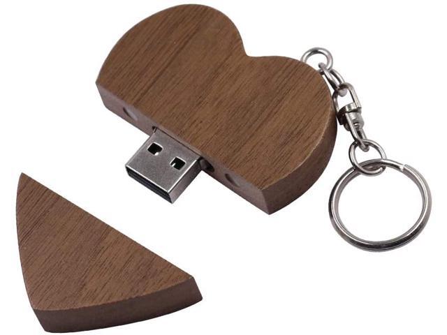 Click here for 10 PCS USB Memory Stick 16GB Wooden Heart Shaped U... prices
