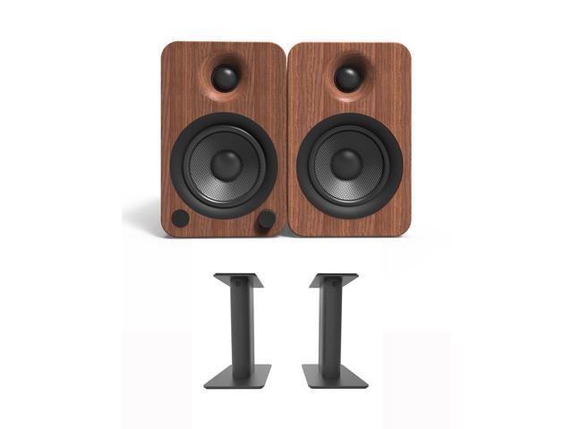 Click here for Kanto YU4WALNUT 140W Bookshelf Speakers with Bluet... prices