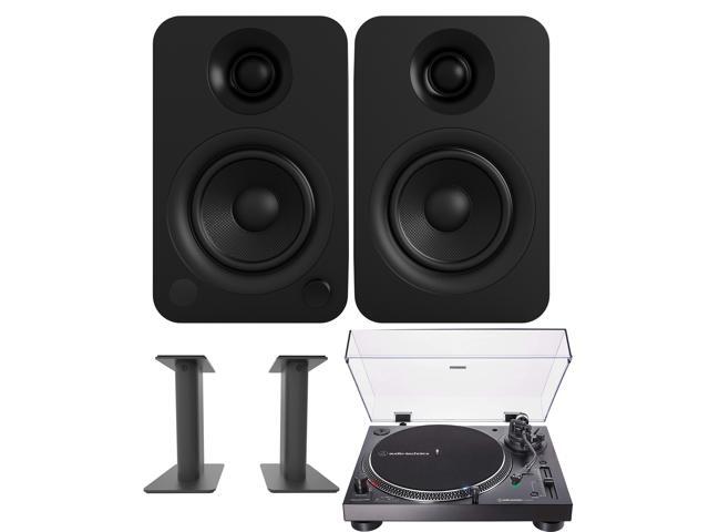 Click here for Kanto YU 140W Powered Bookshelf Speakers with Blue... prices