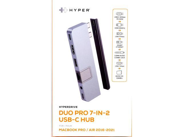 Click here for HyperDrive DUO PRO is a 7-port designed for MacBoo... prices