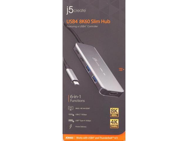 Click here for j5create USB4 8K60 Slim Multi-Hub JCH453 prices