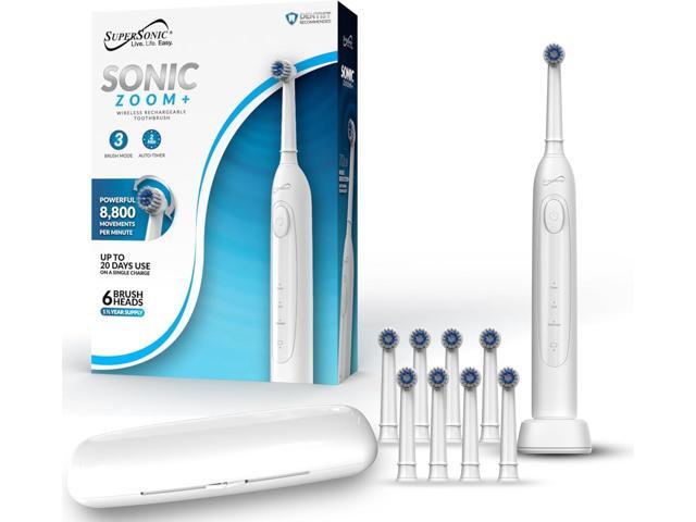 Click here for Supersonic Sonic ZOOM +TB-1000 Toothbrush 6 Heads... prices
