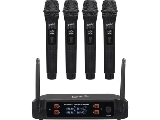 Click here for Supersonic SC-909 2.4G 4 Channel Wireless Micropho... prices