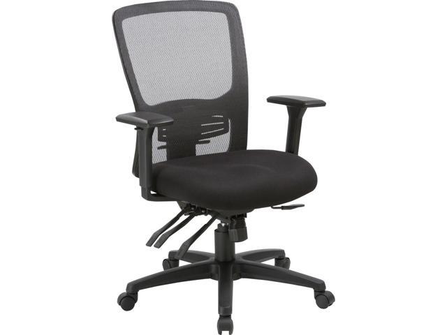 Click here for Lorell High-back Mesh Chair - Black Seat - Black B... prices