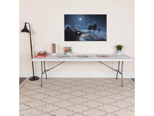 Click here for Kathryn 8-Foot Granite White Plastic Folding Table prices