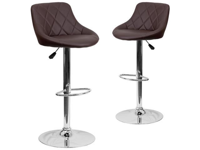 Click here for 2 Pk. Contemporary Brown Vinyl Bucket Seat Adjusta... prices