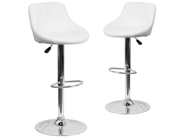 Click here for 2 Pk. Contemporary White Vinyl Bucket Seat Adjusta... prices