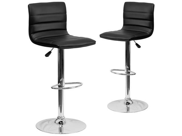 Click here for 2 Pk. Contemporary Black Vinyl Adjustable Height B... prices