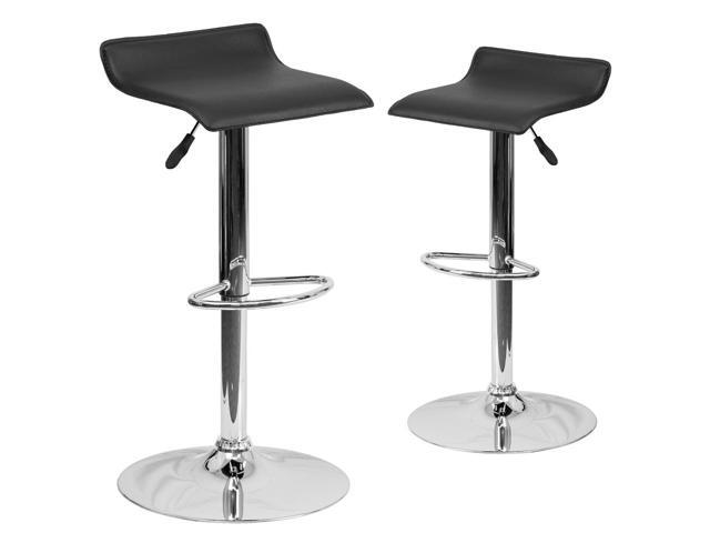 Click here for 2 Pk. Contemporary Black Vinyl Adjustable Height B... prices