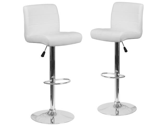 Click here for 2 Pk. Contemporary White Vinyl Adjustable Height B... prices