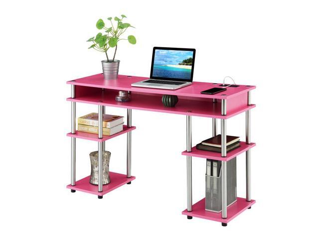Click here for Designs2Go No Tools Student Desk With Charging Sta... prices