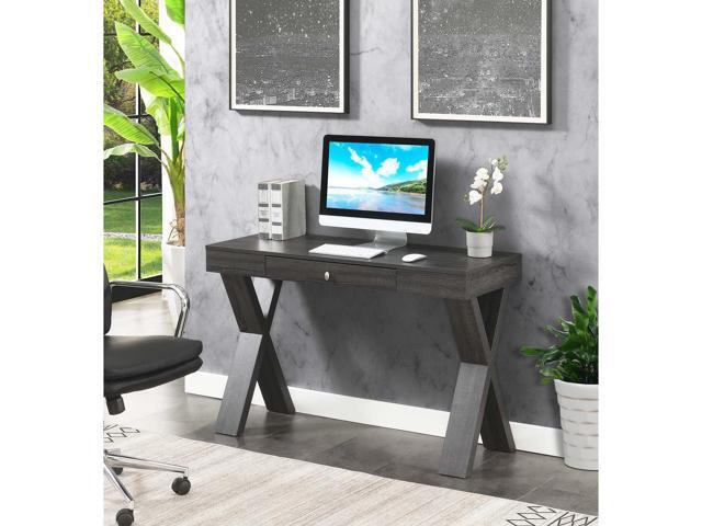 Click here for Newport 1 Drawer Desk  Weathered Gray prices