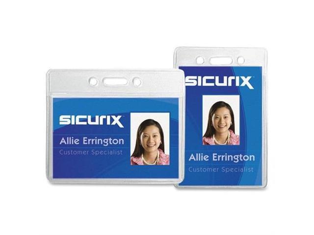 Click here for Baumgartens Vinyl Punched ID Badge Holders - Verti... prices