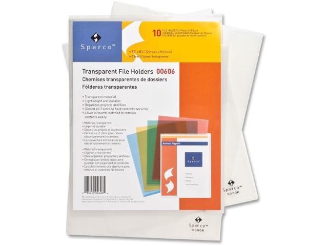 Click here for Transparent File Holders Water Resistant 11x8-1/2... prices