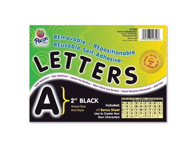 Click here for Pacon Self-Adhesive Removable Letters prices