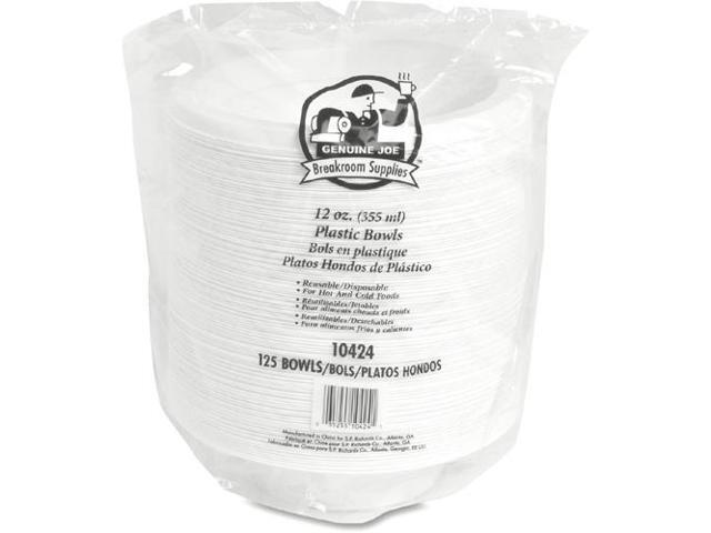 Click here for Plastic Bowls 12oz 125/PK White prices