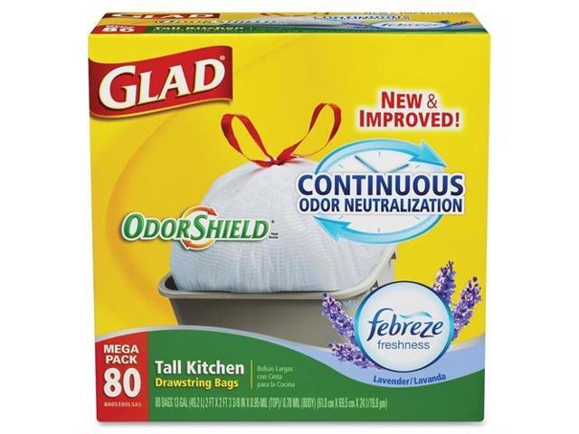 Click here for Glad OdorShield Tall Kitchen Drawstring Bag - 13 g... prices