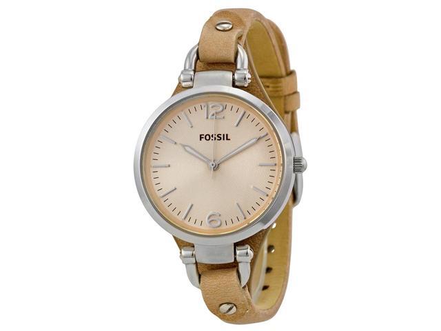 Click here for Fossil Georgia Beige Dial Sand Tan Leather Ladies... prices